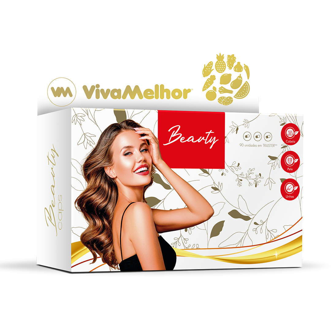 Beauty Caps _ Suplemento para Cabelo, Pele e Unhas – Viva Melhor